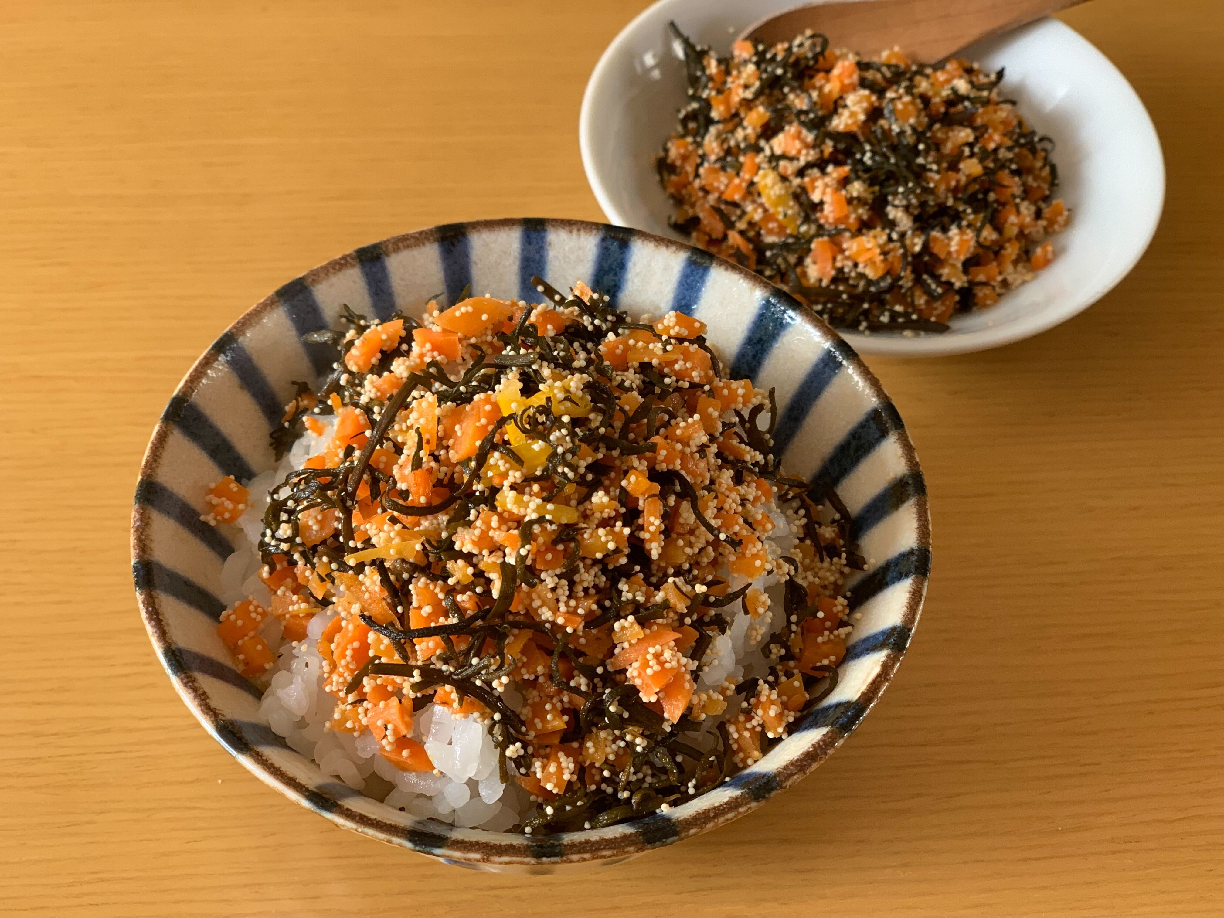 Hijiki with Cod Roe and Carrot Mix /Sea Vegetable Seaweed Recipe – SEA ...